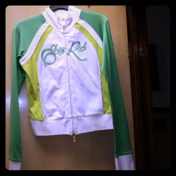 Ecko Unlimited | Jackets & Coats | Vintage Ladies Lime Greenw Ecko ...